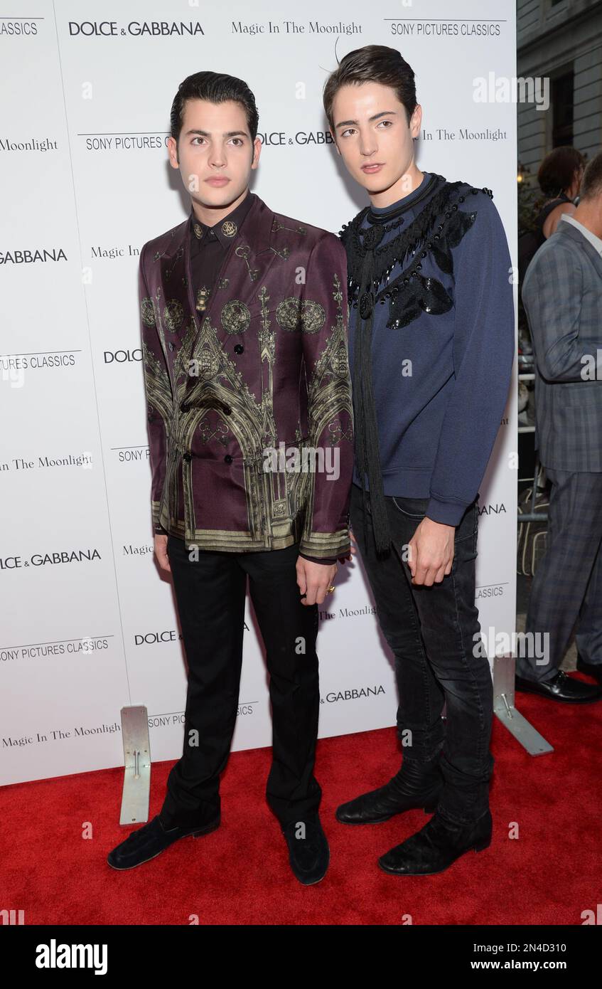 Peter Brandt, left, and Harry Brandt attend the "Magic In The Moonlight ...