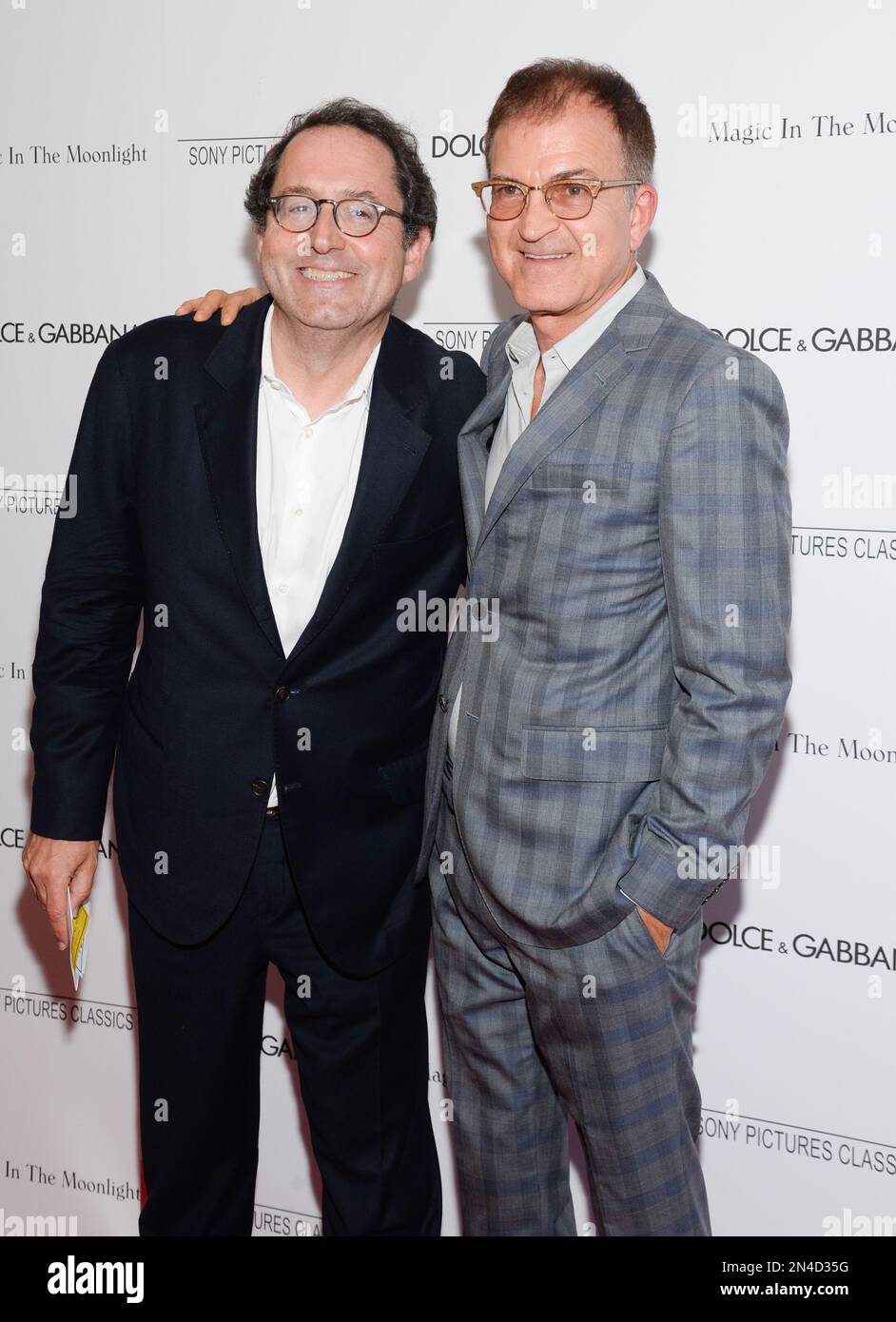 Sony Pictures Classics co-president Michael Barker and producer Edward ...