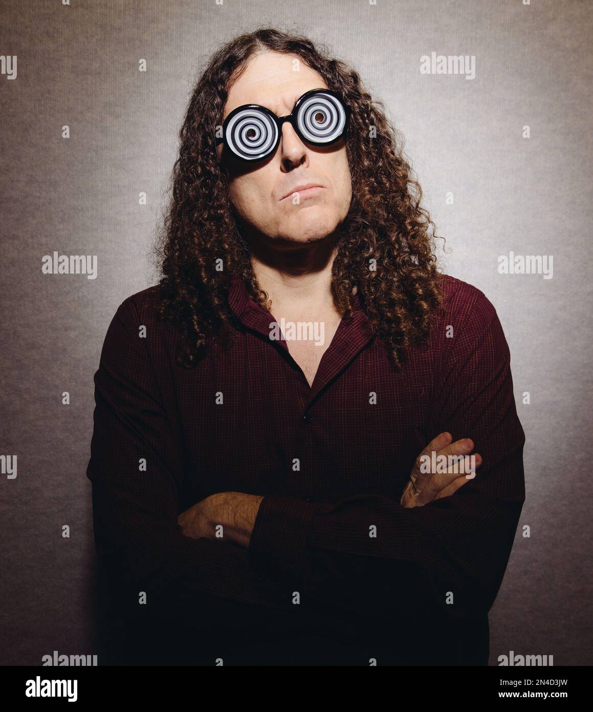 In this July 17, 2014 photo, “Weird Al” Yankovic poses for a portrait ...