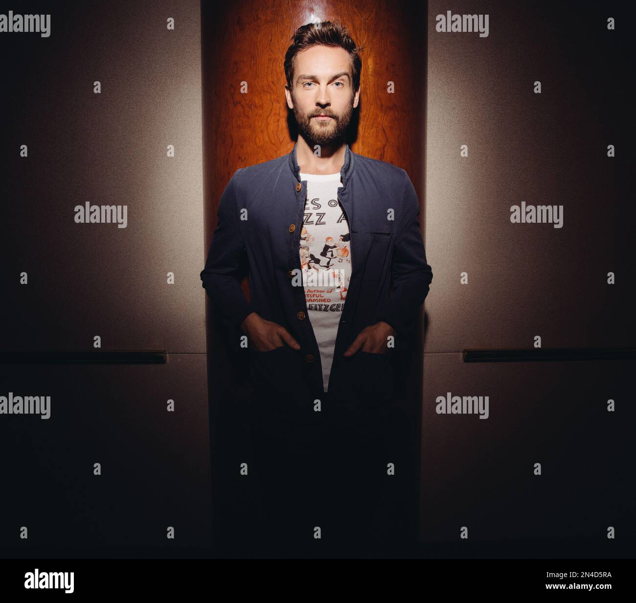 Tom Mison poses for a portrait during press day for "Sleepy Hollow" at ...
