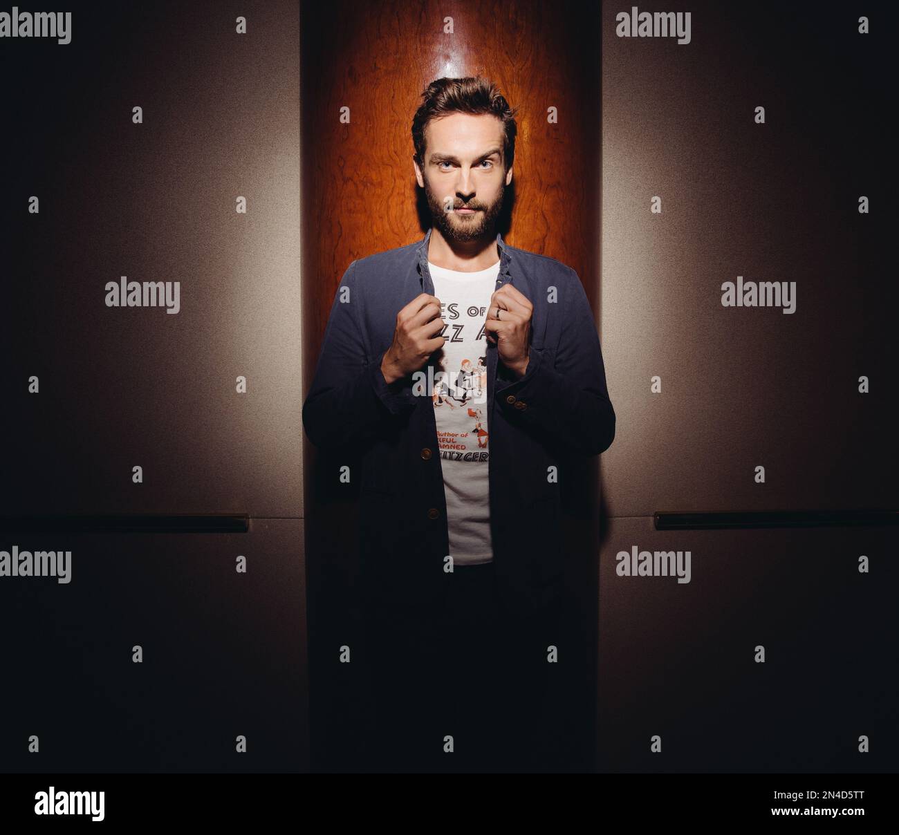 Tom Mison poses for a portrait during press day for "Sleepy Hollow" at ...