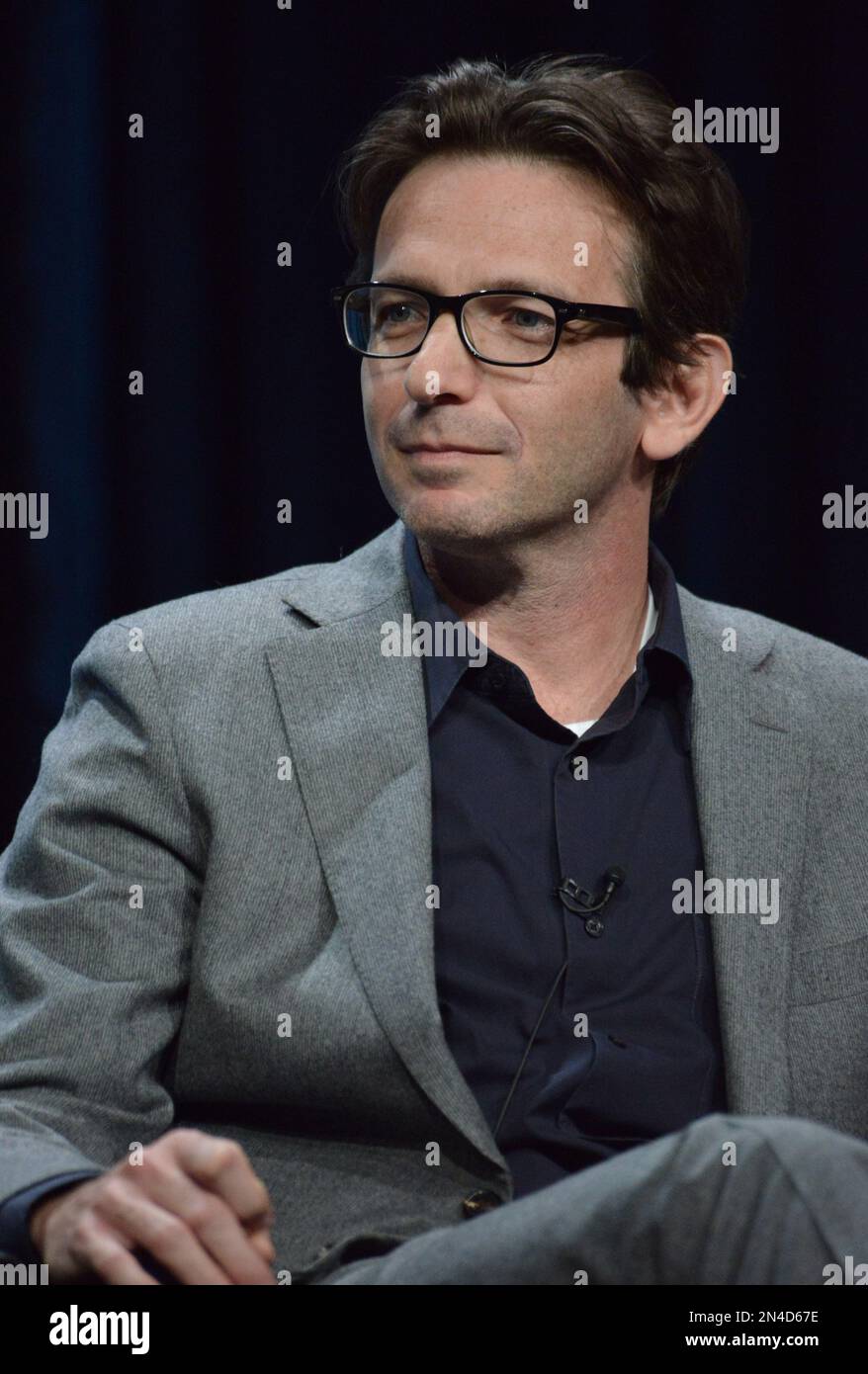 Executive Producer Dan Futterman speaks on stage during the "Gracepoint ...