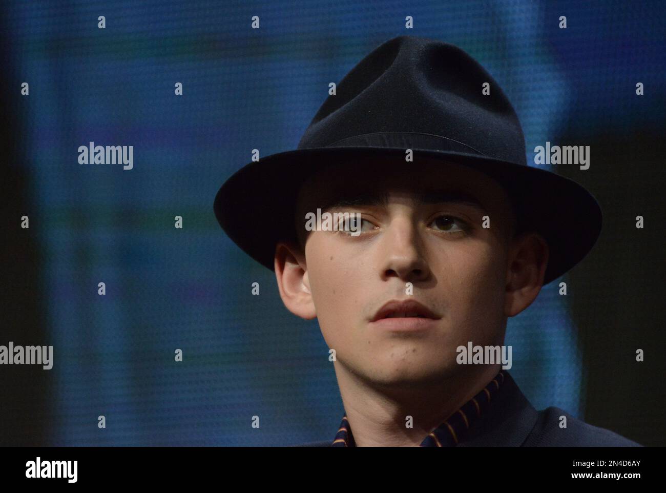 Charlie Rowe speaks on stage during the "Red Band Society" panel at the ...
