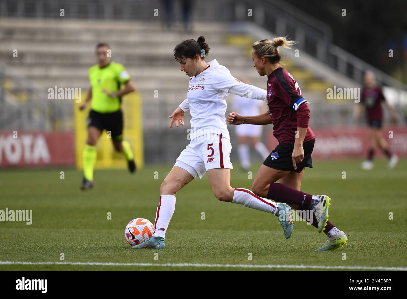 Norma Cinotti of AS Roma Women during the second leg of the ...