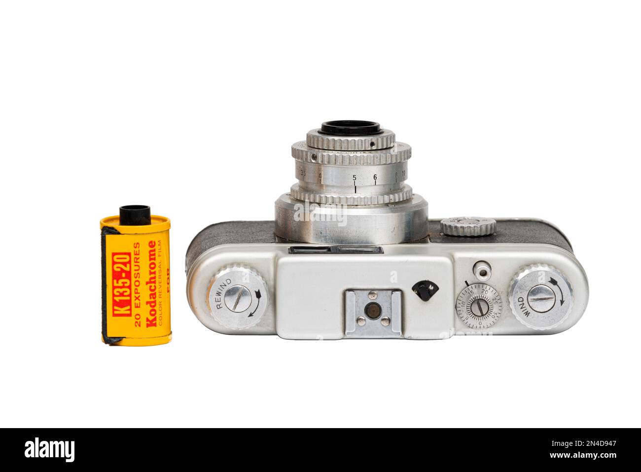 Maryville, Tennessee - February 2, 2023: An antique Argus camera and ...