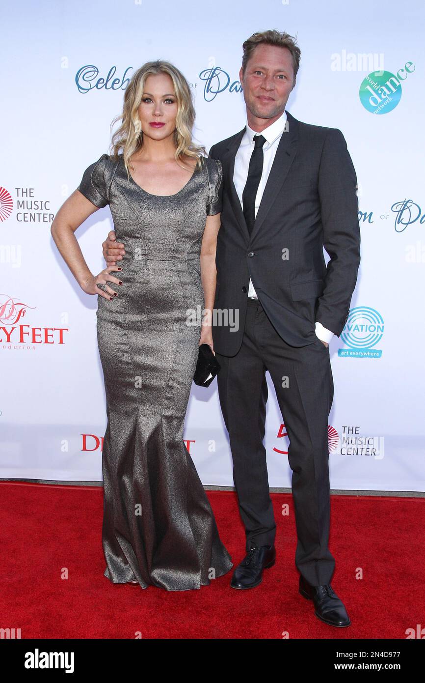 Christina Applegate and husband Martyn LeNoble attend the 4th Annual ...