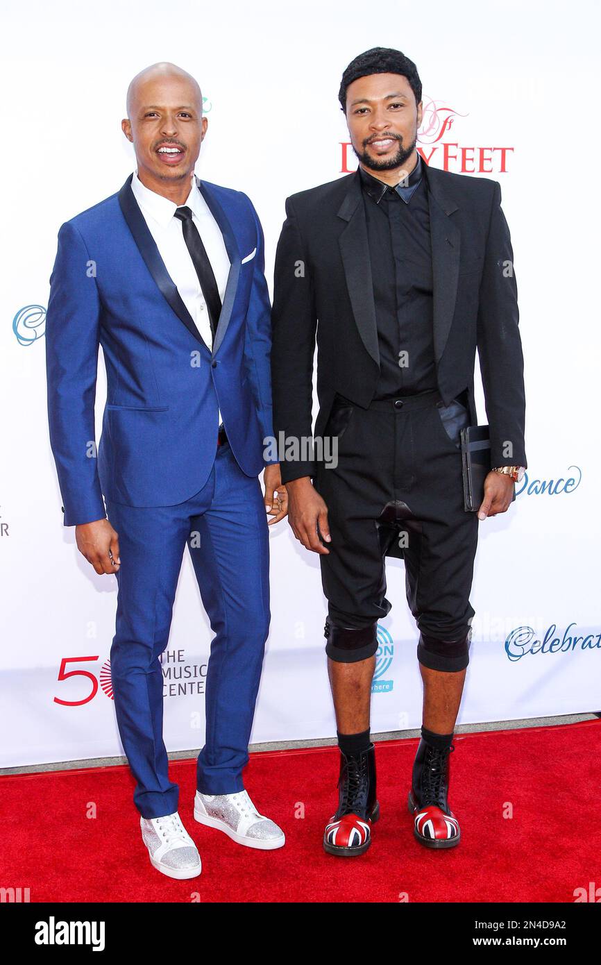 Jamal Sims, left, and Octavius Terry-Sims attend the 4th Annual ...