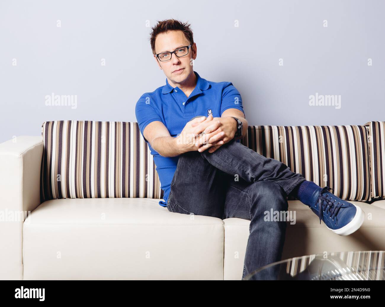 Director, James Gunn, poses for a portrait at Disney Studios during ...