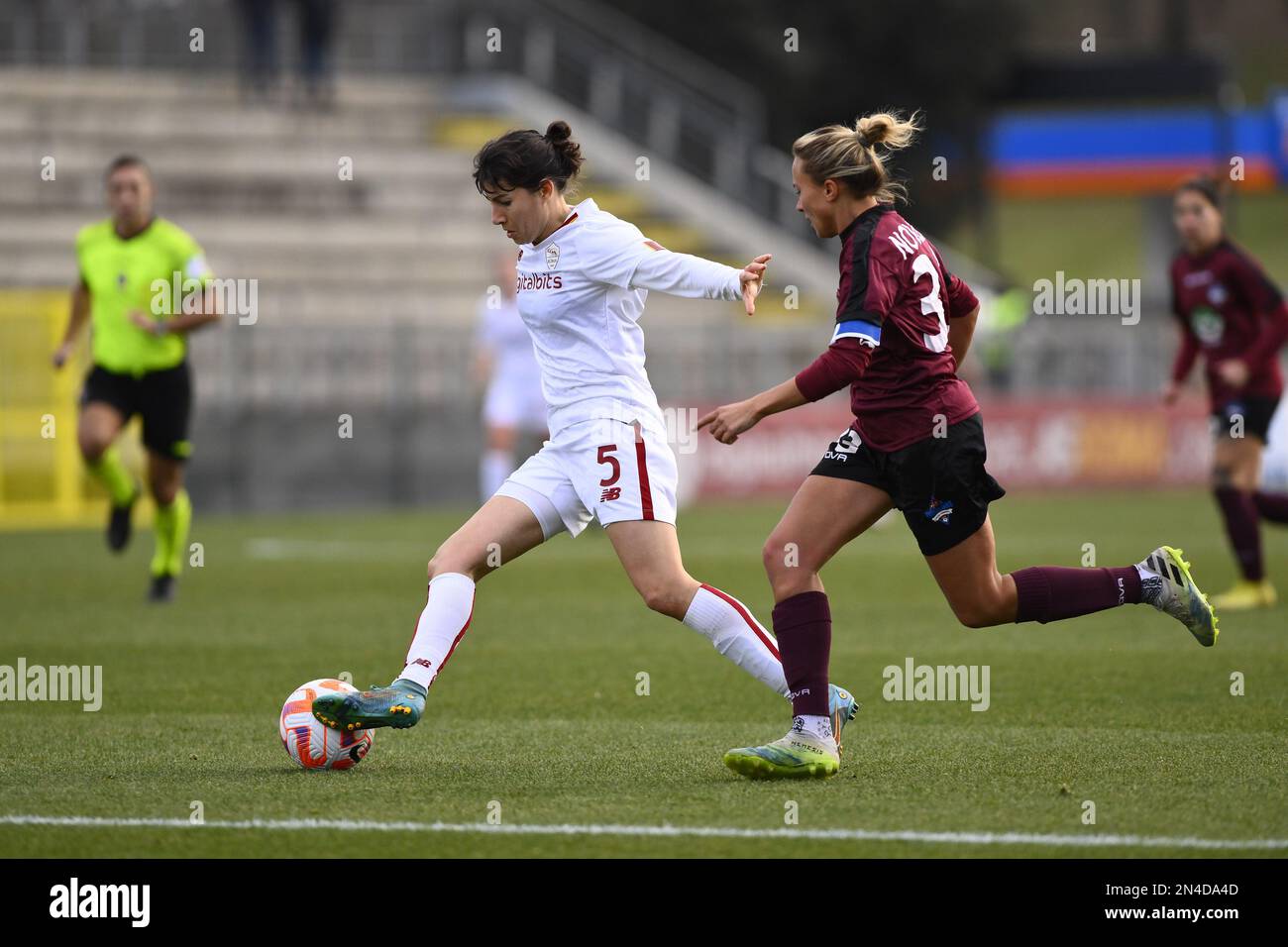 Norma Cinotti of AS Roma Women during the second leg of the ...