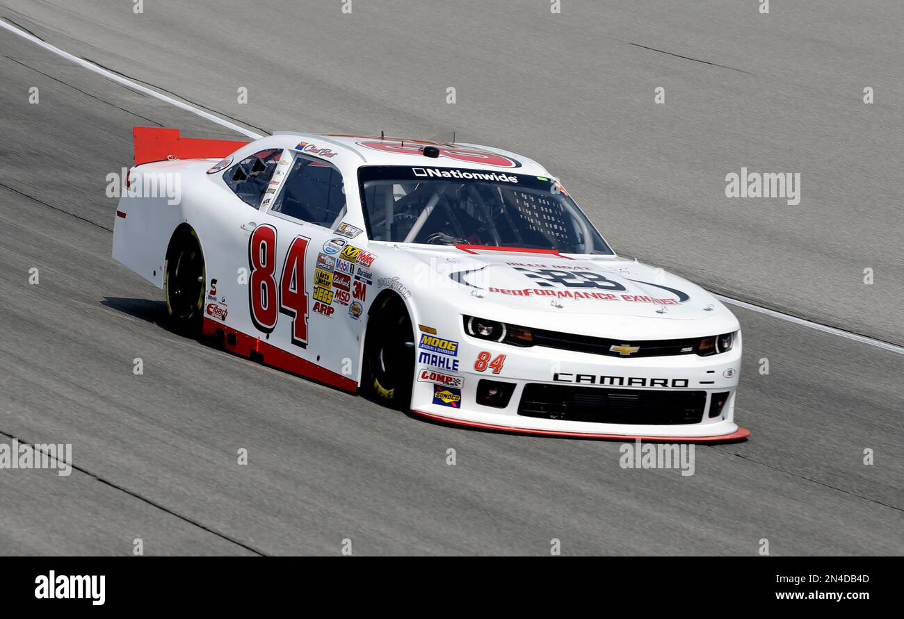 Chad Boat (84) drives his car during qualifying for the NASCAR ...