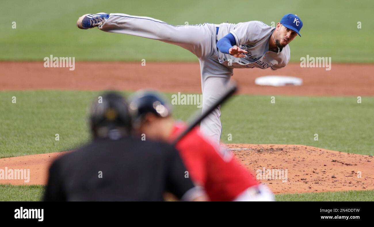 Kansas City Royals starting pitcher James Shields (33) during the first ...
