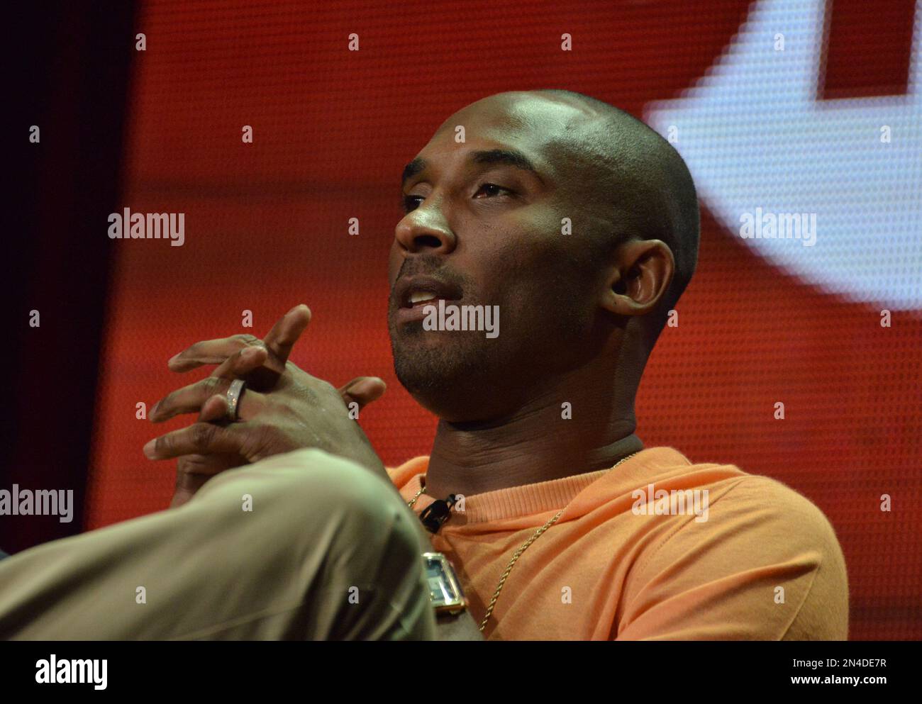 Executive Producer Kobe Bryant speaks on stage during the "Kobe Bryant ...