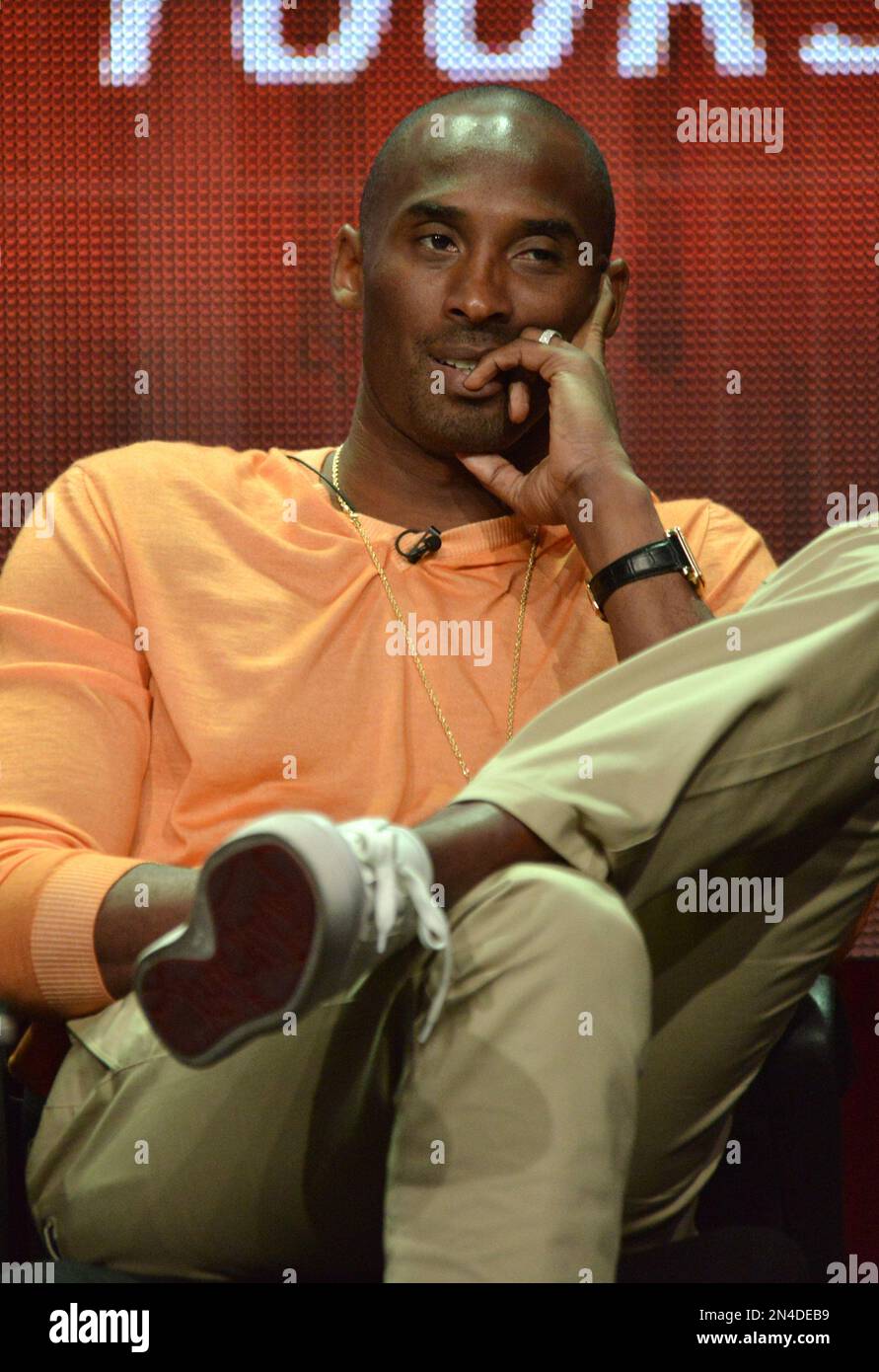 Executive Producer Kobe Bryant speaks on stage during the "Kobe Bryant ...