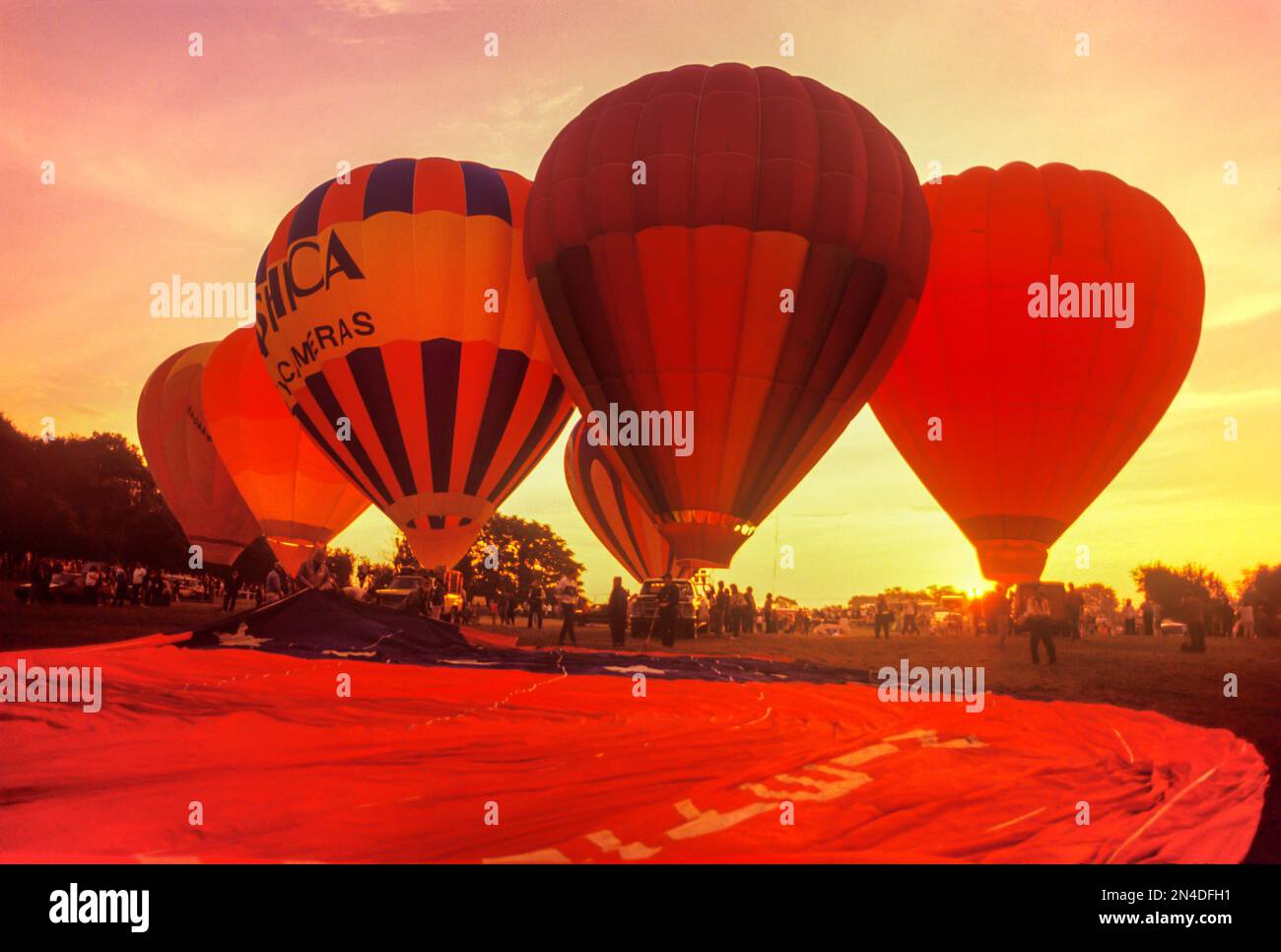 Balloons on the ground hi-res stock photography and images - Alamy