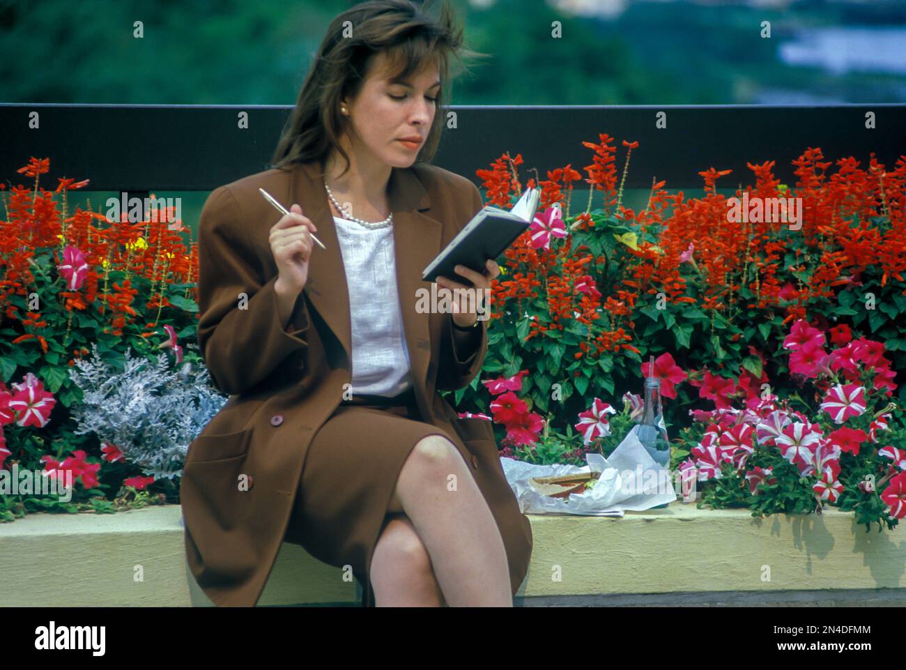 1980s woman business hi-res stock photography and images - Alamy