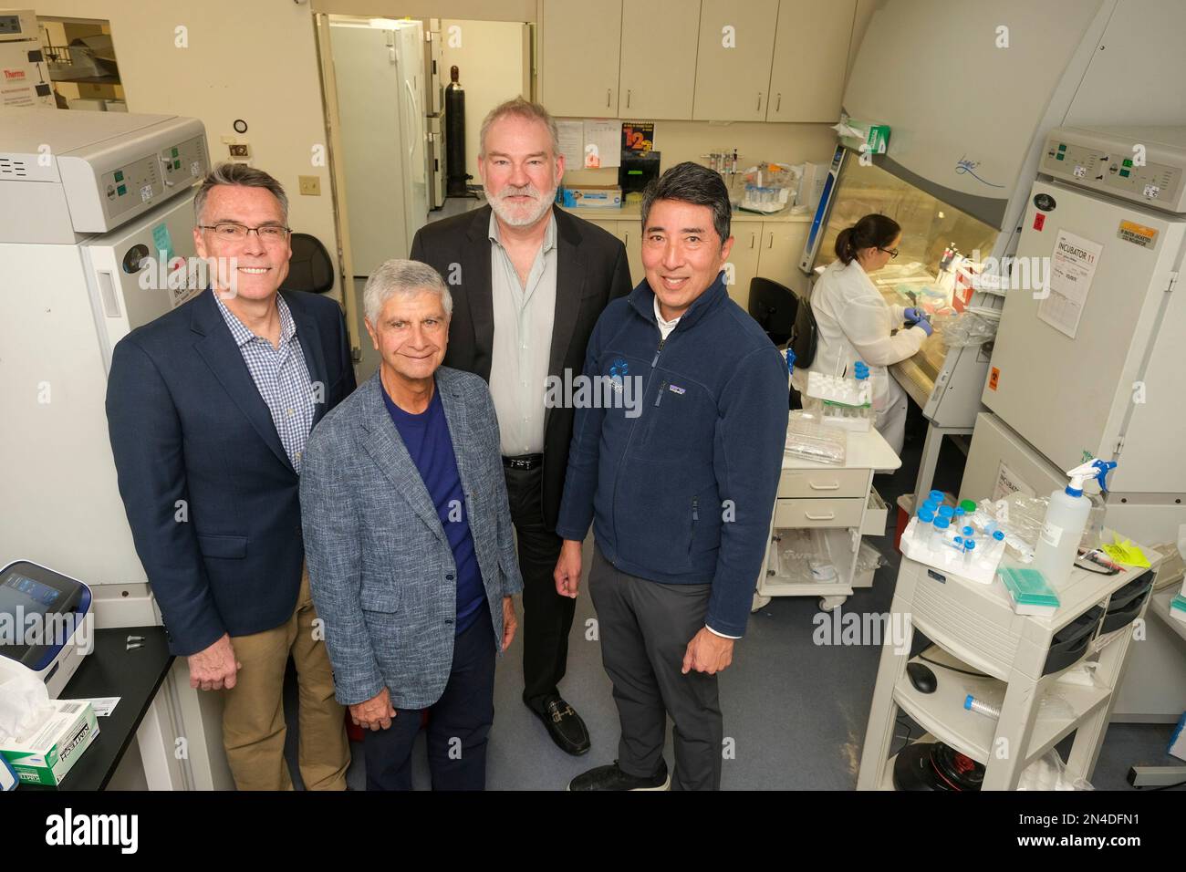 Los Angeles, California, USA. 31st Jan, 2023. (From L to R) Joseph Rice ...