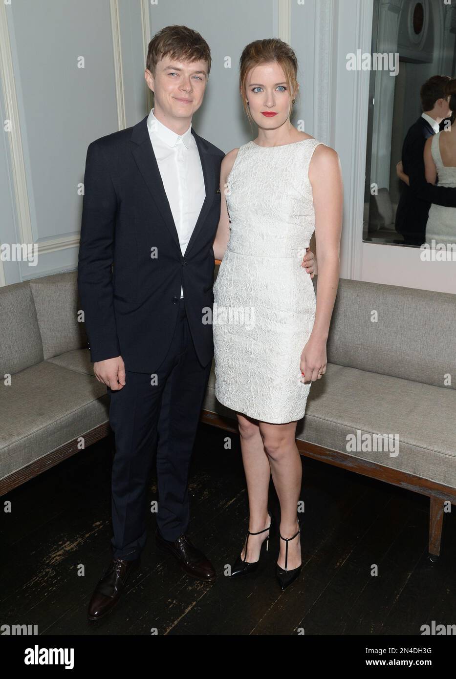 Dane DeHaan and wife Anna Wood attend the "Magic In The Moonlight ...
