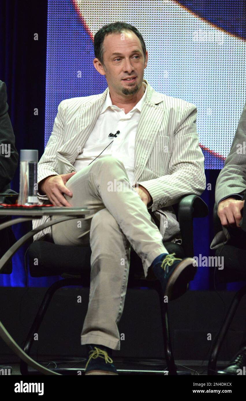 Executive producer Jeffrey Lieber speaks on stage during the "NCIS: New ...