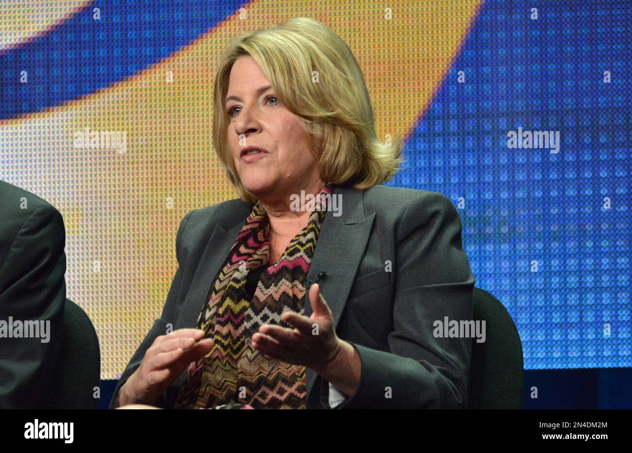 Executive Producer/Creator Barbara Hall speaks on stage during the ...