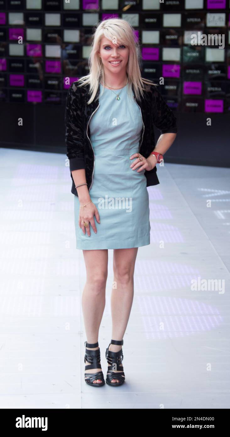 Pips Taylor arrives at the premiere of Kasabian’s Summer Solstice gig ...