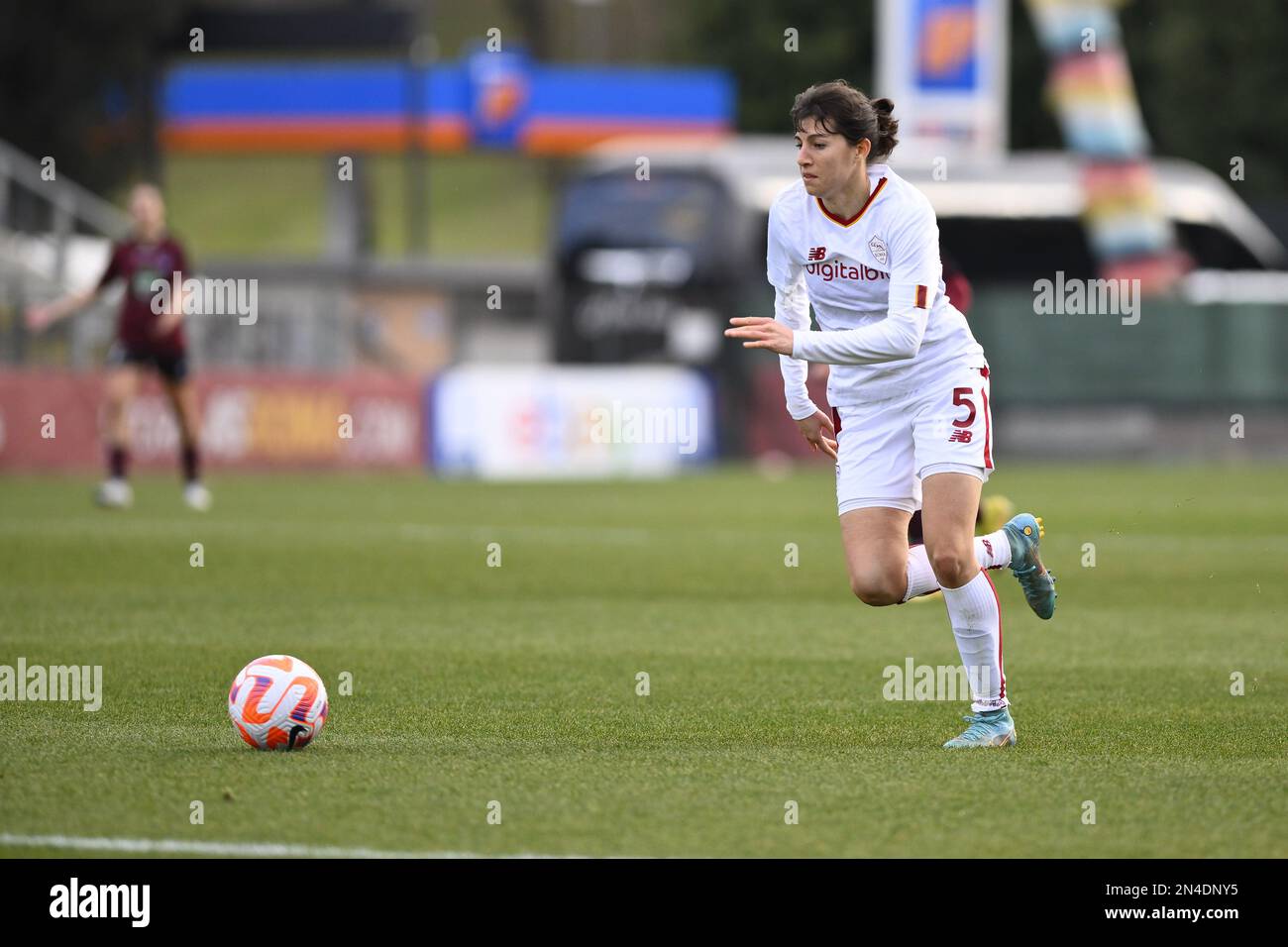 Rome, Italy. 08th Feb, 2023. Norma Cinotti of AS Roma Women during the ...