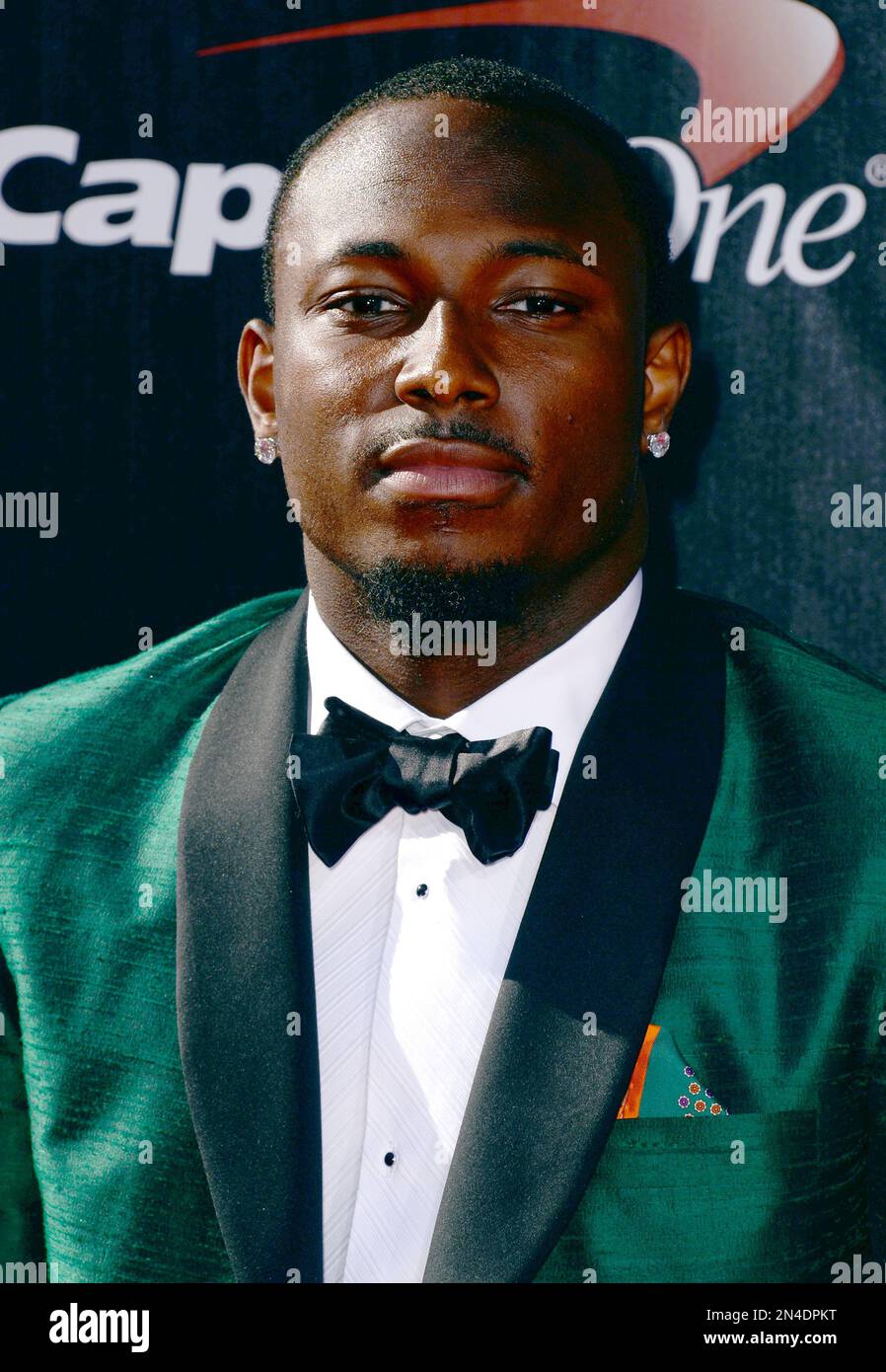 Philadelphia Eagles LeSean McCoy arrives at the ESPY Awards at the ...