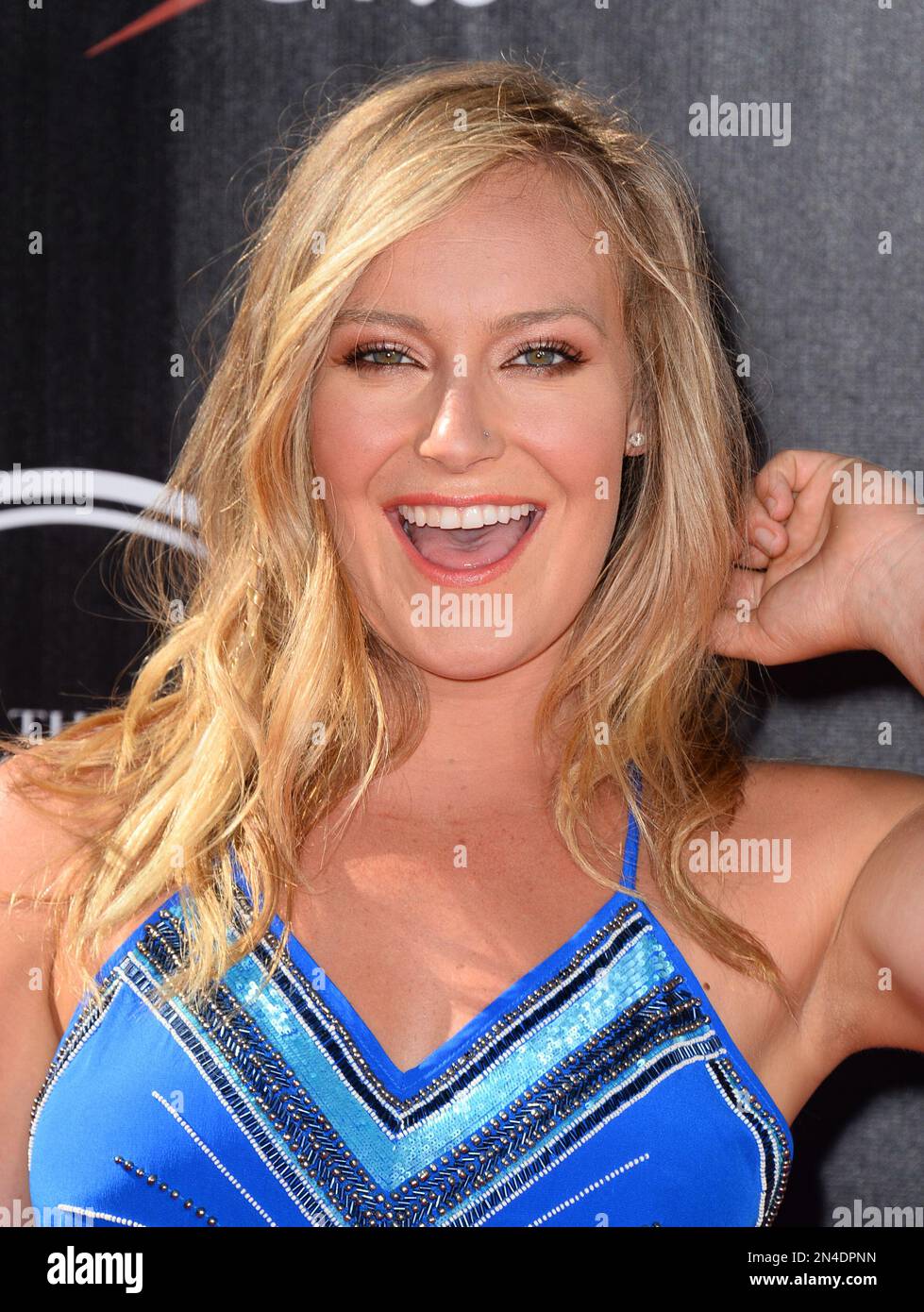 Olympian snowboarder Jamie Anderson arrives at the ESPY Awards at the ...