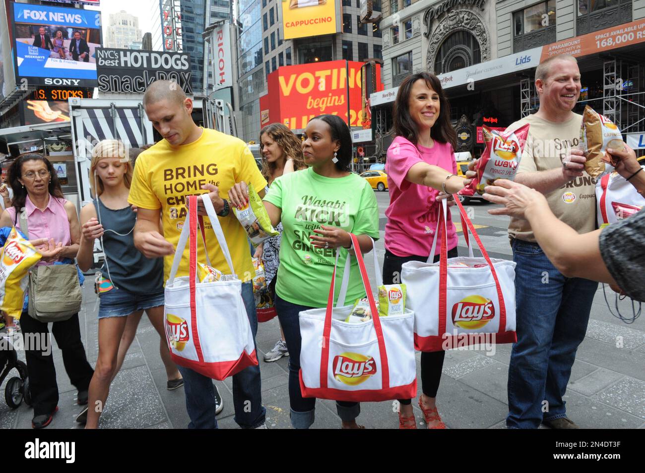 IMAGE DISTRIBUTED FOR FRITO-LAY - The four finalists in the running for ...