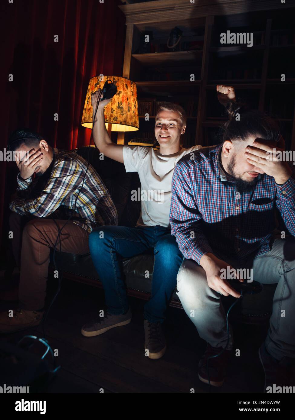 Video game winner and loser hi-res stock photography and images - Alamy