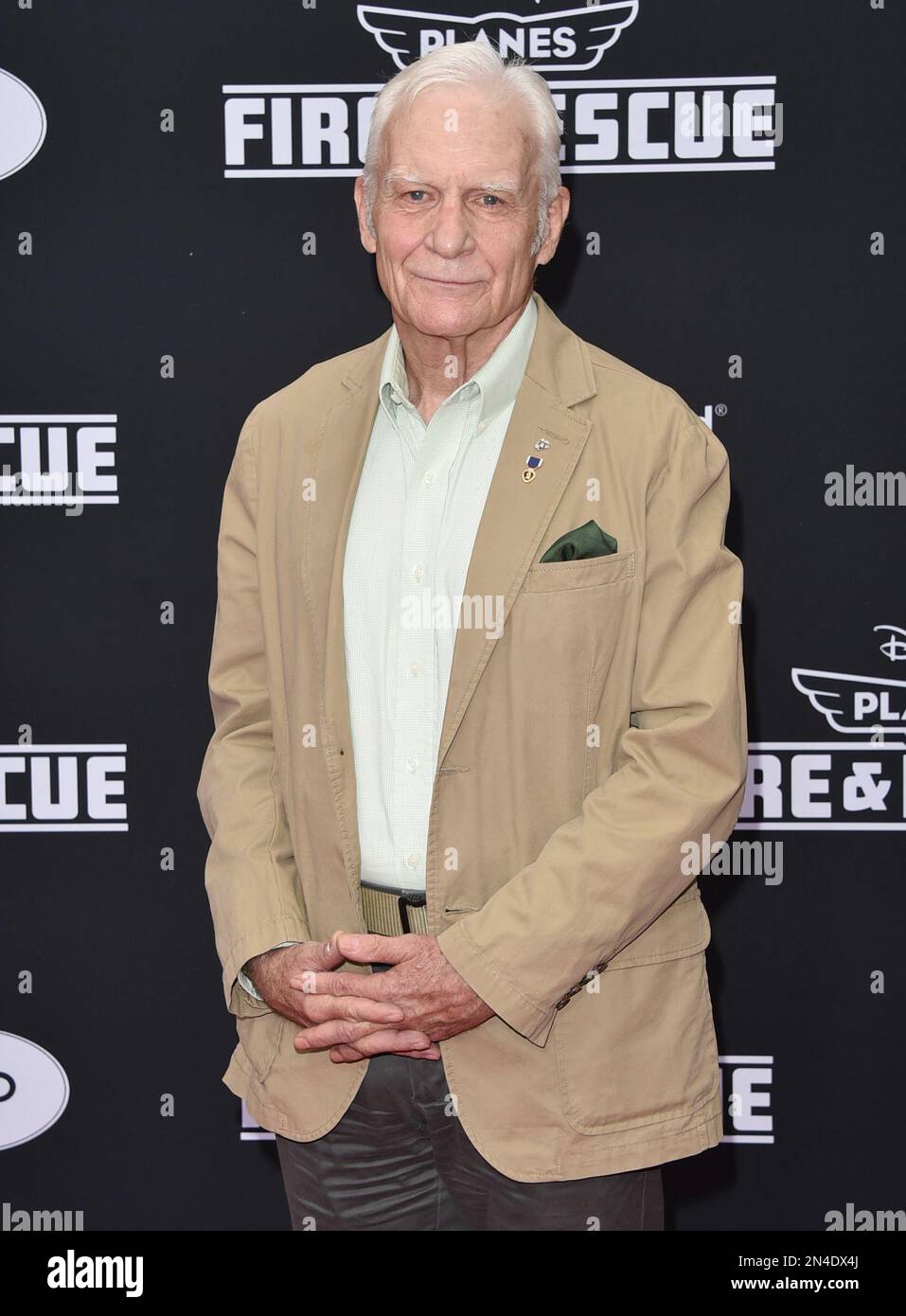 Dale Dye arrives at the premiere of Disney’s Planes: Fire & Rescue ...