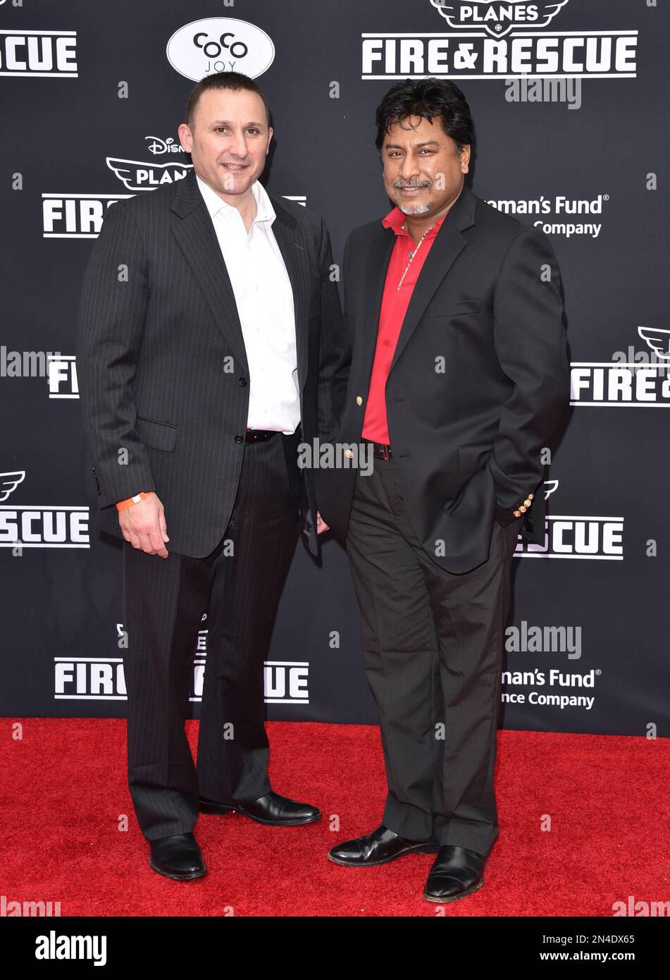 Tim Xenos, CEO of FAL Healthy Beveraves, left, and Shankar Biswas ...