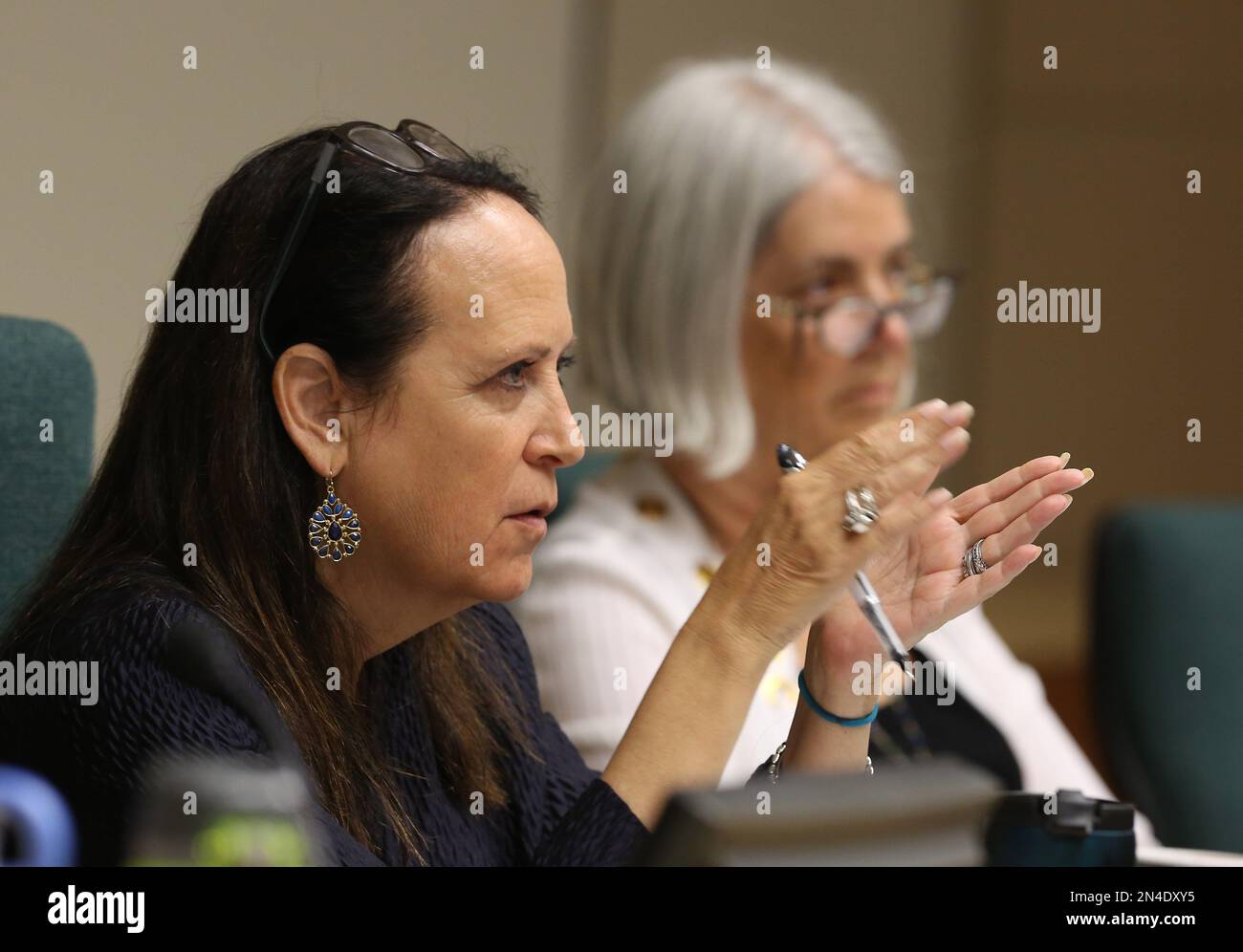 Felicia Marcus, chairwoman of the State Water Resources Control Board, discusses California's ...