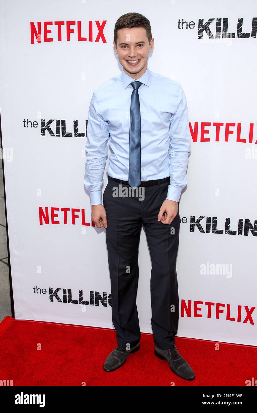 Tyler Ross attends Netflix's "The Killing" Season 4 Premiere at the ...