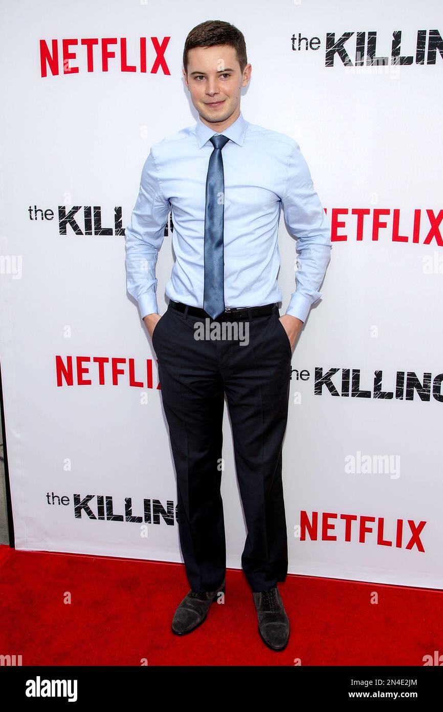 Tyler Ross attends Netflix's "The Killing" Season 4 Premiere at the ...