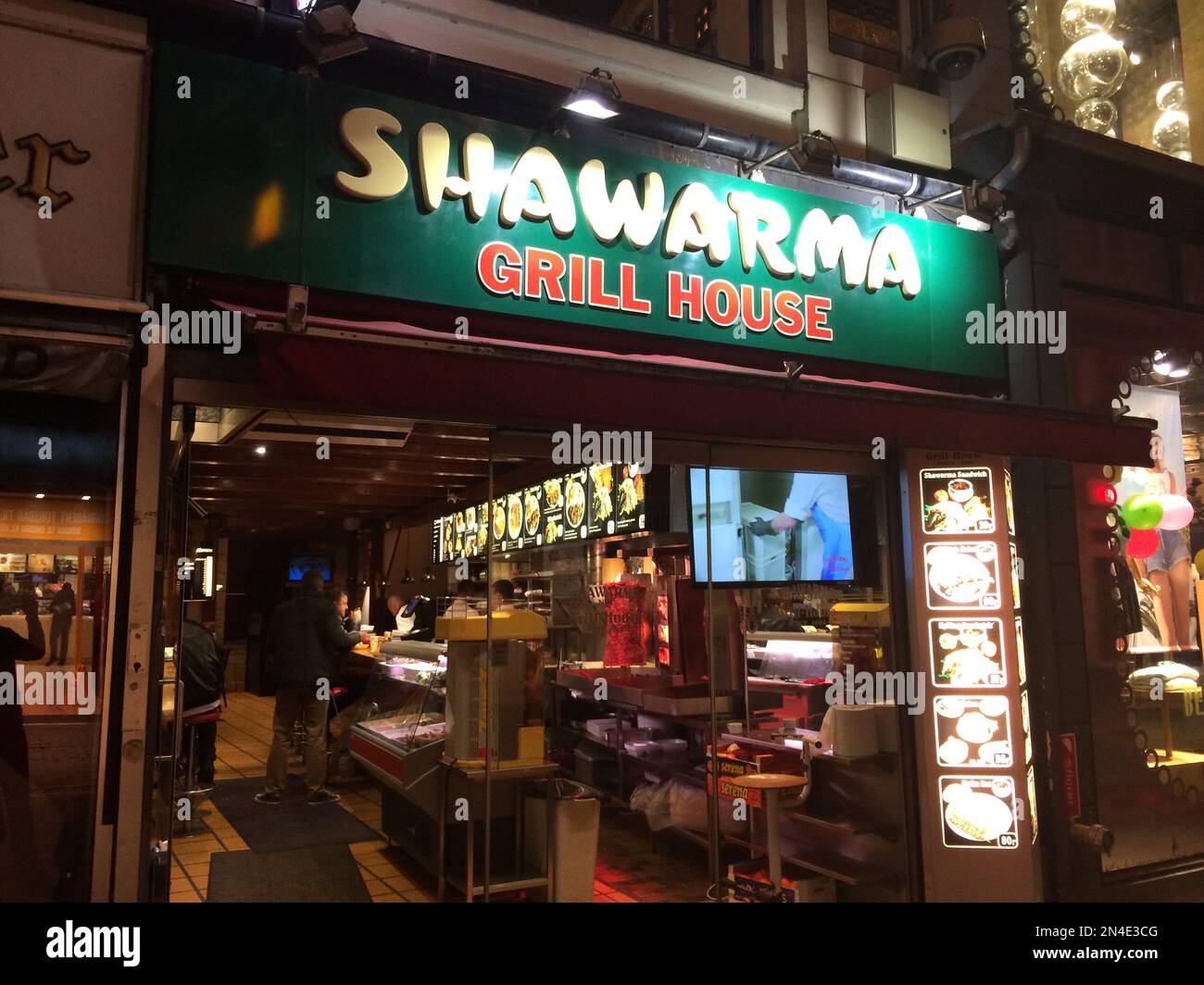 This May 2014 photo shows the exterior of Shawarma Grill House in ...