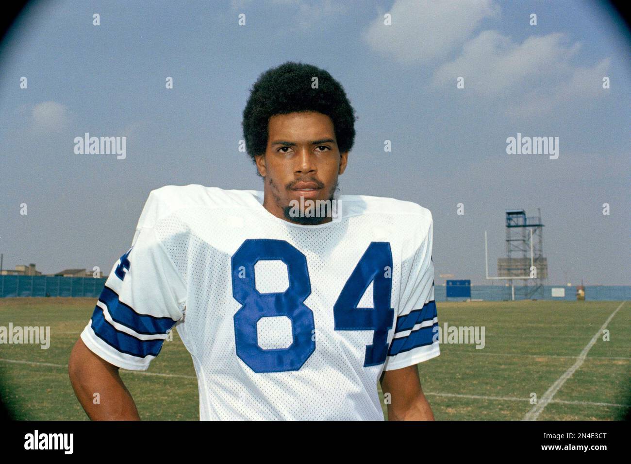 Jean Fugett, tight end for the Dallas Cowboys, is shown in this 1973 ...