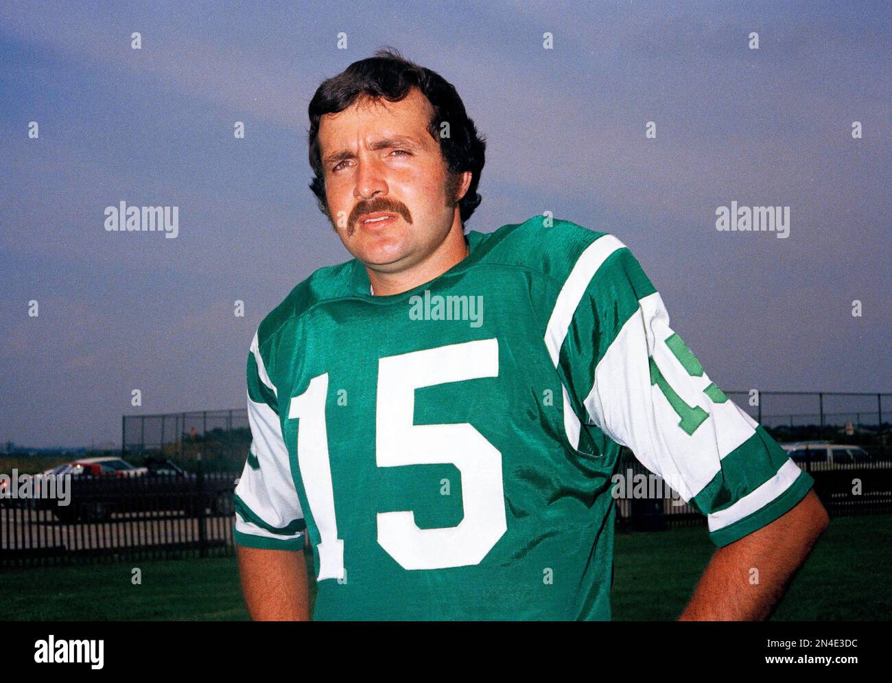 Don Gault, quarterback for the New York Jets, is shown in this 1973 ...