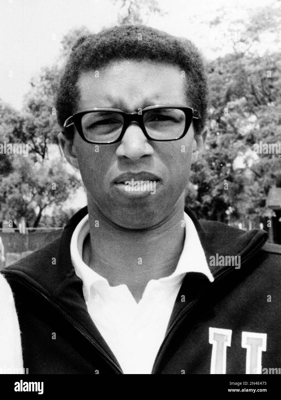 Tennis star Arthur Ashe Jr. is pictured Dec. 1968. (AP Photo Stock ...