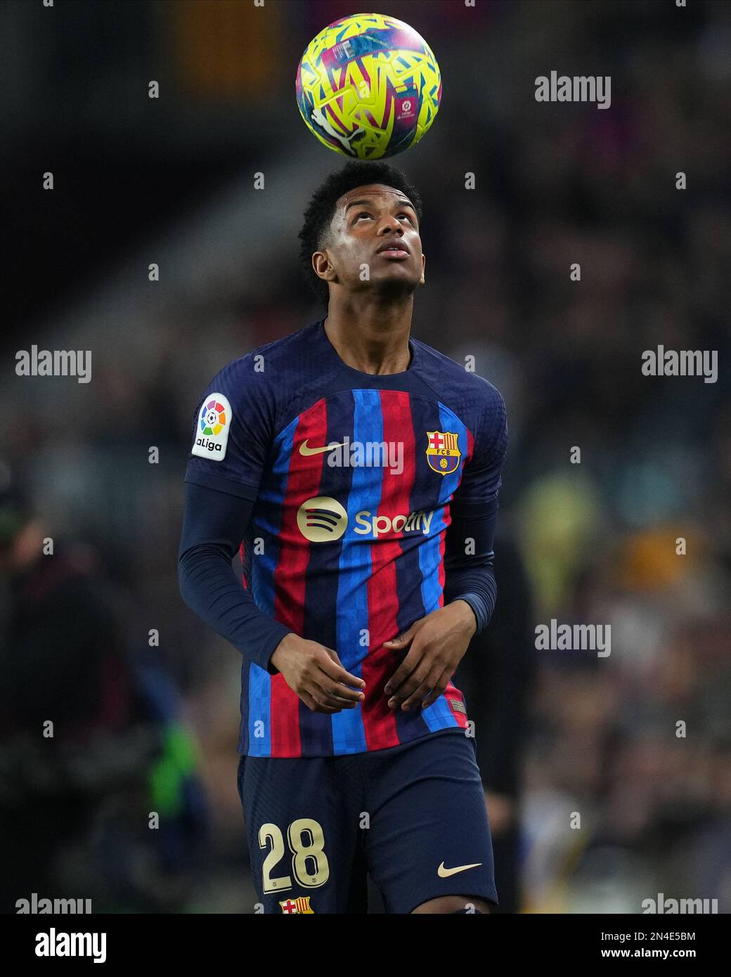 Alejandro Balde of FC Barcelona during the La Liga match between FC ...