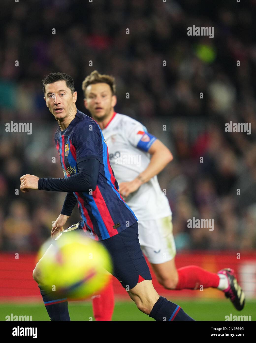 Robert Lewandowski of FC Barcelona during the La Liga match between FC ...