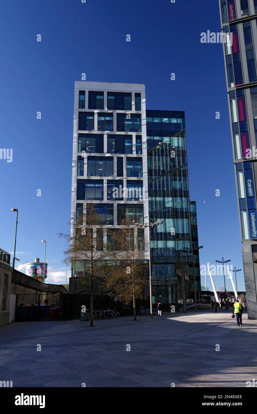 Office block, Central Square Development next to the Train Station ...