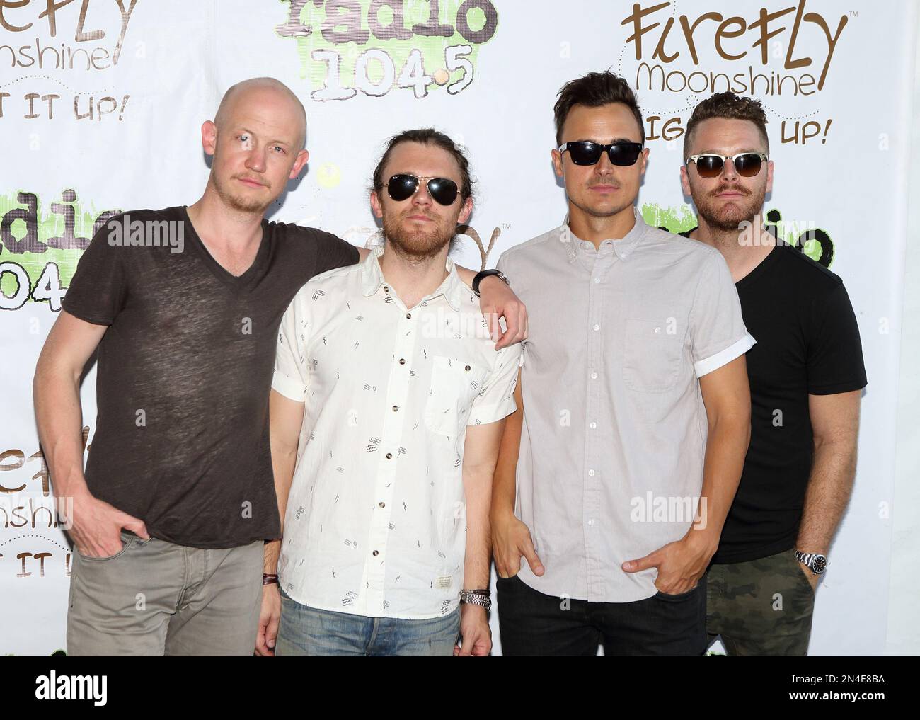 Isaac Slade, from left, Dave Welsh, Joe King and Ben Wysocki of the ...
