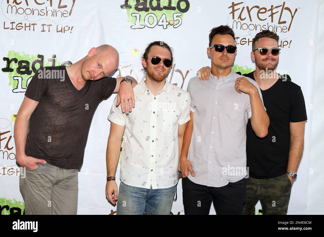 Isaac Slade, from left, Dave Welsh, Joe King and Ben Wysocki of the ...