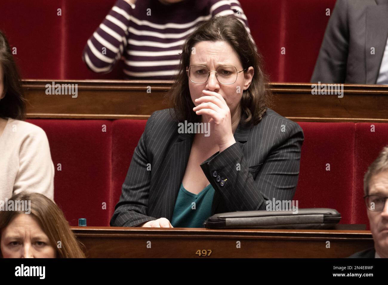 Deputy, Cyrielle Chatelain attends a session of Questions to the ...