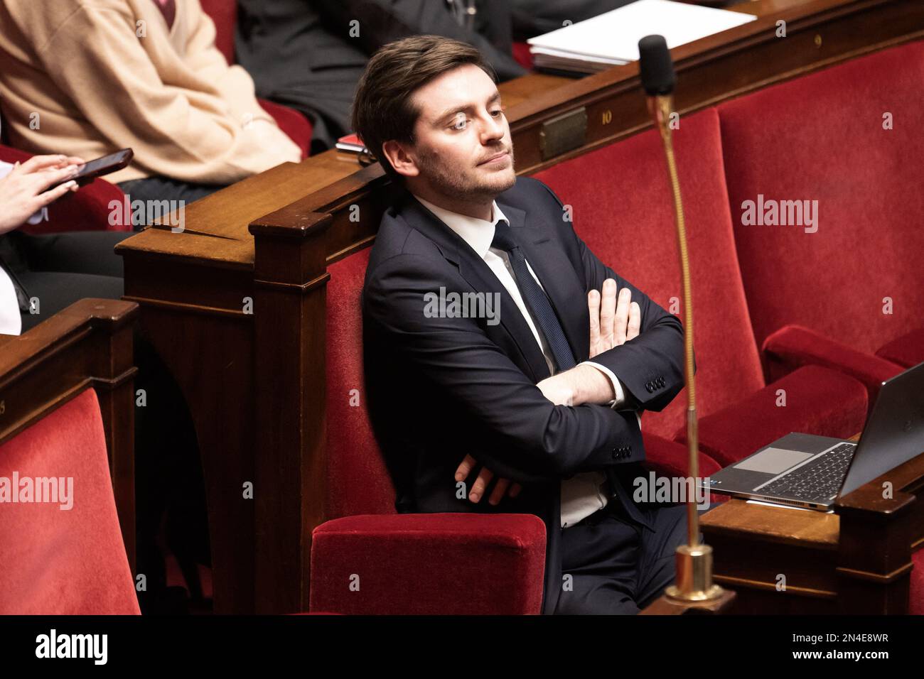 Deputy, Alexandre Loubet attends a session of Questions to the ...