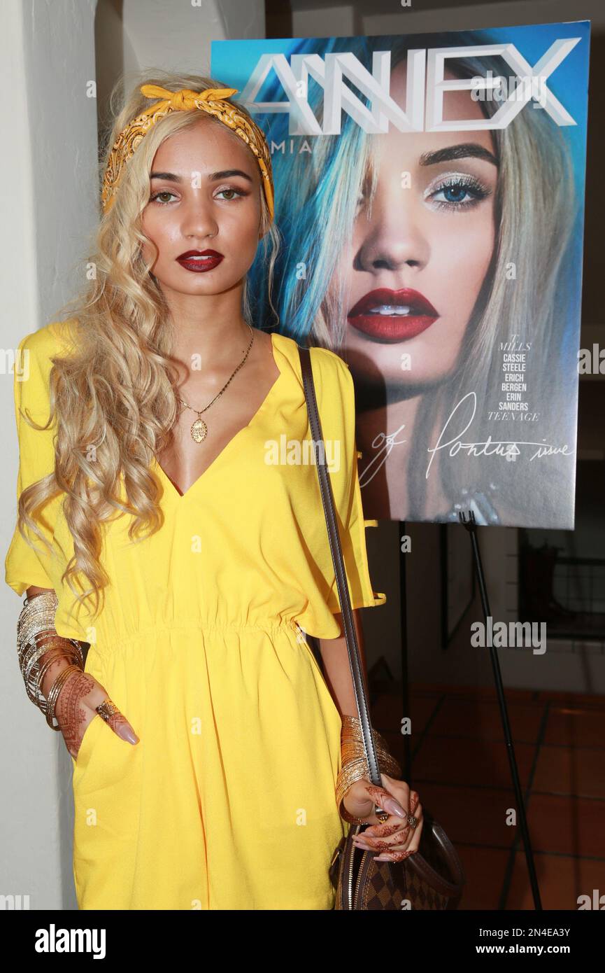 Pia Mia celebrates her Annex Magazine cover at the Kia Malibu Estate on ...