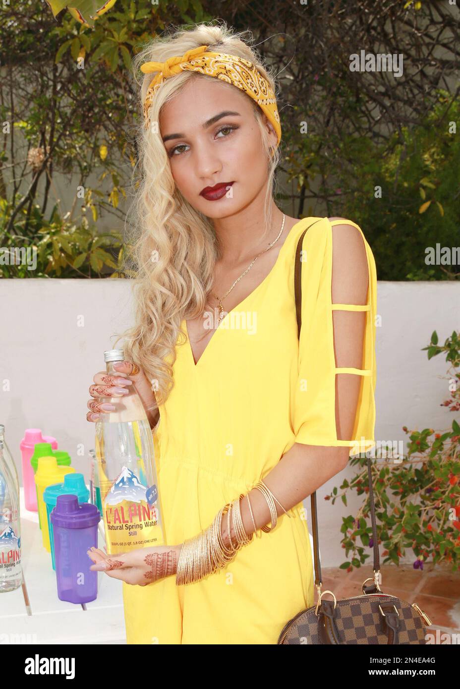 Pia Mia celebrates her Annex Magazine cover at the Kia Malibu Estate on ...