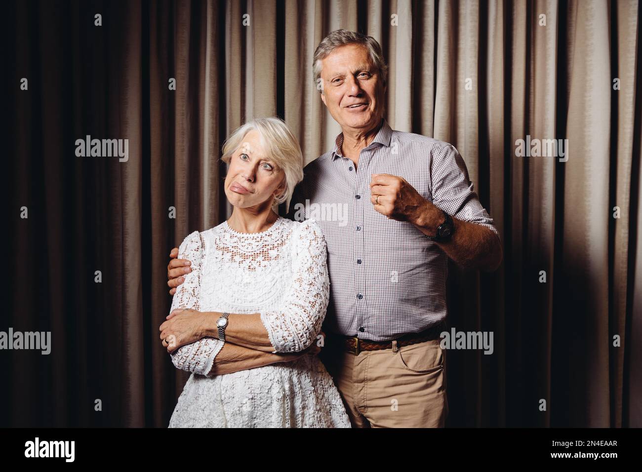Helen Mirren and Lasse Halstrom share a laugh during press day for "The ...