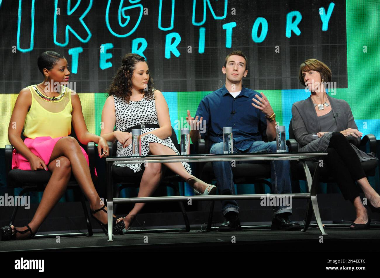 Dominique Sullivan, and from left, Lisa Youngerman, Alec Melger and ...