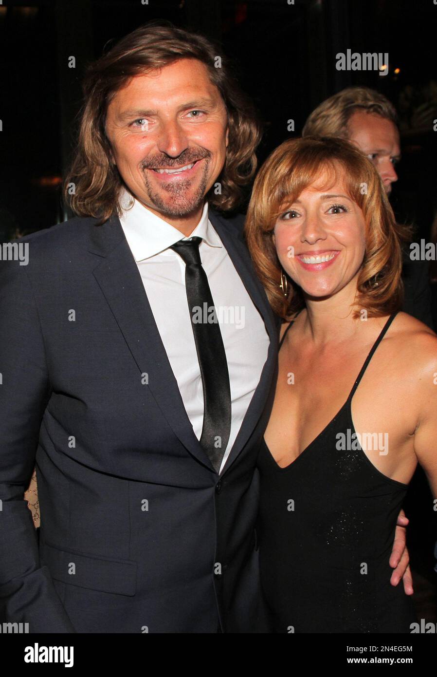 Actors Robin Atkin Downes and Michael Ann Young seen at LA Premiere ...